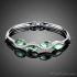 Light Green Water Drop Bangle | Wrist Styles